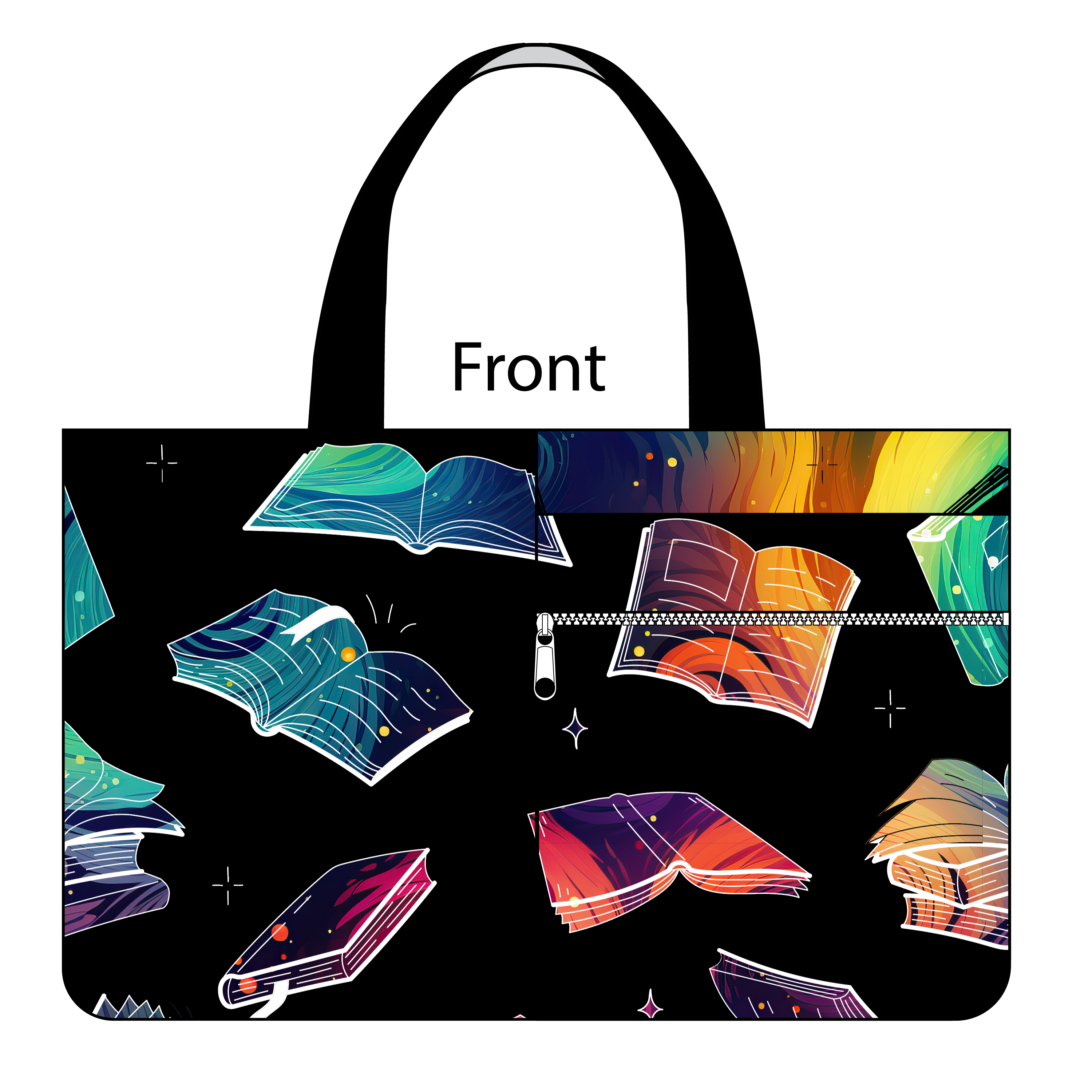 Side Kick Tote – Handmade Shoulder Bag with Hidden Pocket – Erin.Lane Bags