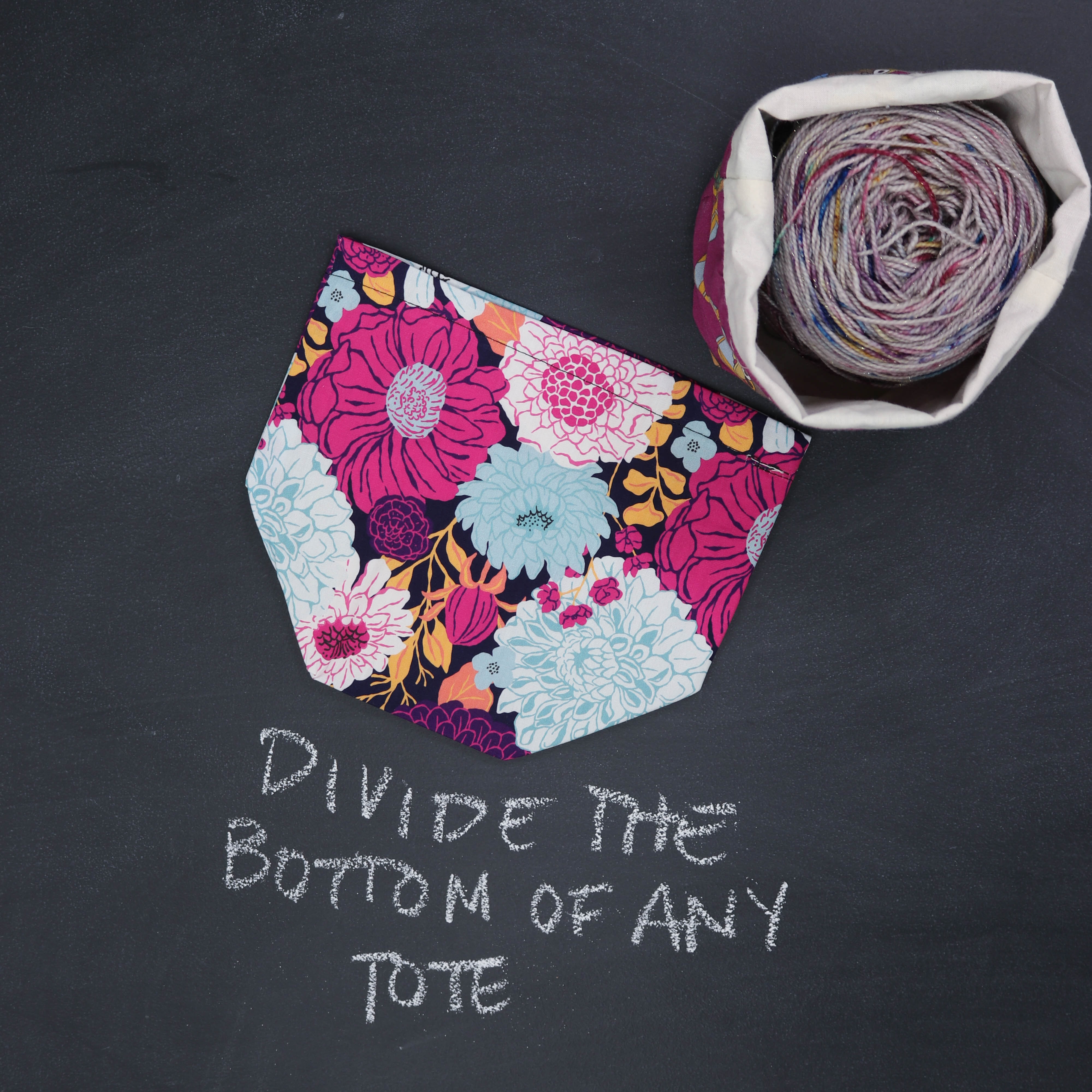 Project Pal Yarn Bowl | Knitting & Crochet Yarn Organizer for Totes ...