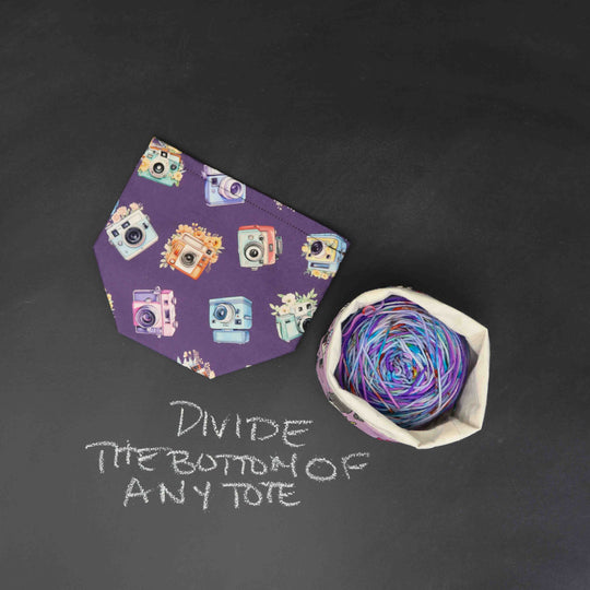 Project Pal Yarn Bowl | Knitting & Crochet Yarn Organizer for Totes ...