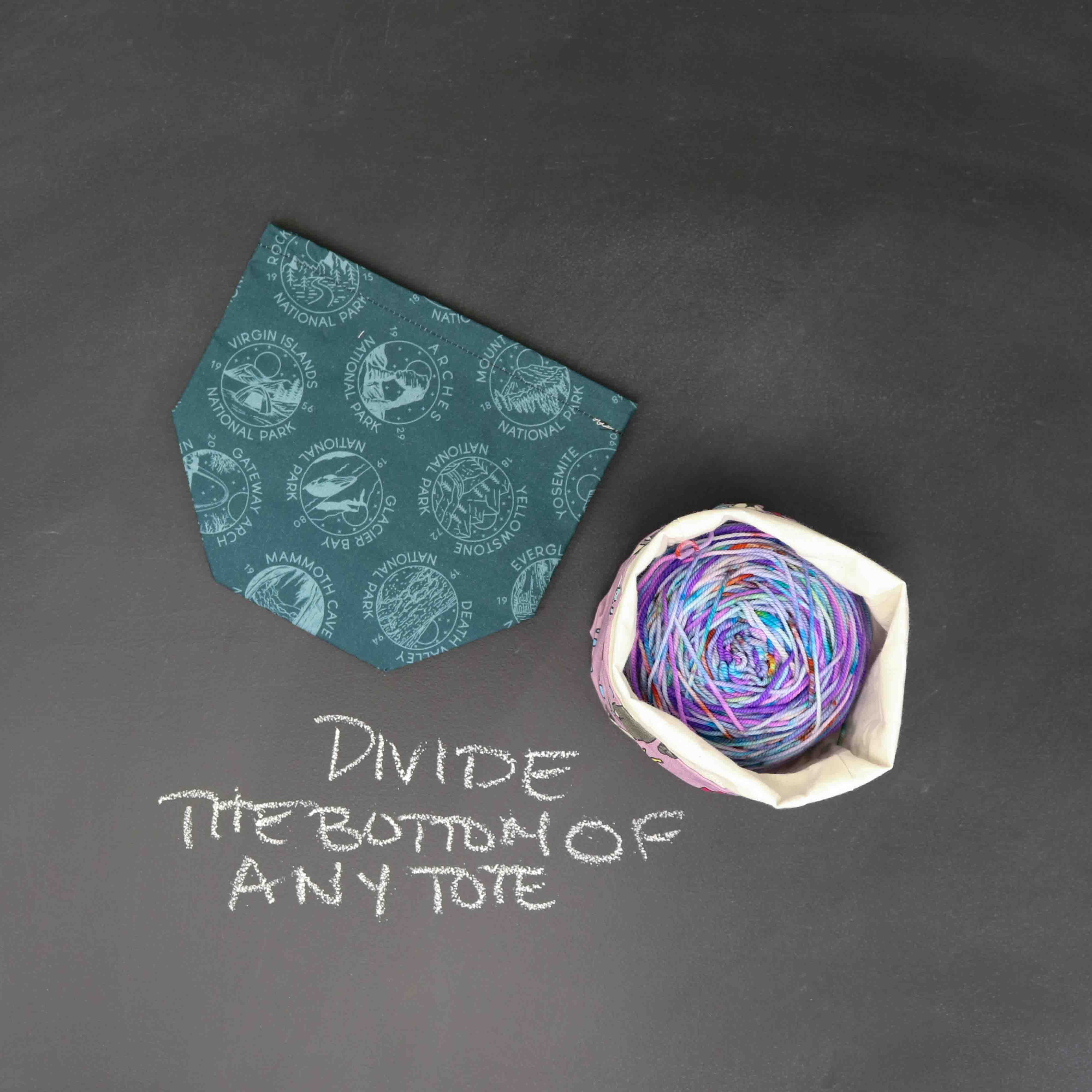 Project Pal Yarn Bowl | Knitting & Crochet Yarn Organizer for Totes ...