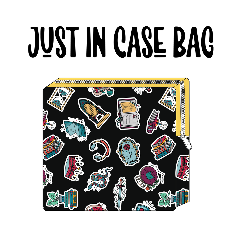 Just in Case Pouch – Small Boxy Organizer with Zipper – Erin.Lane Bags