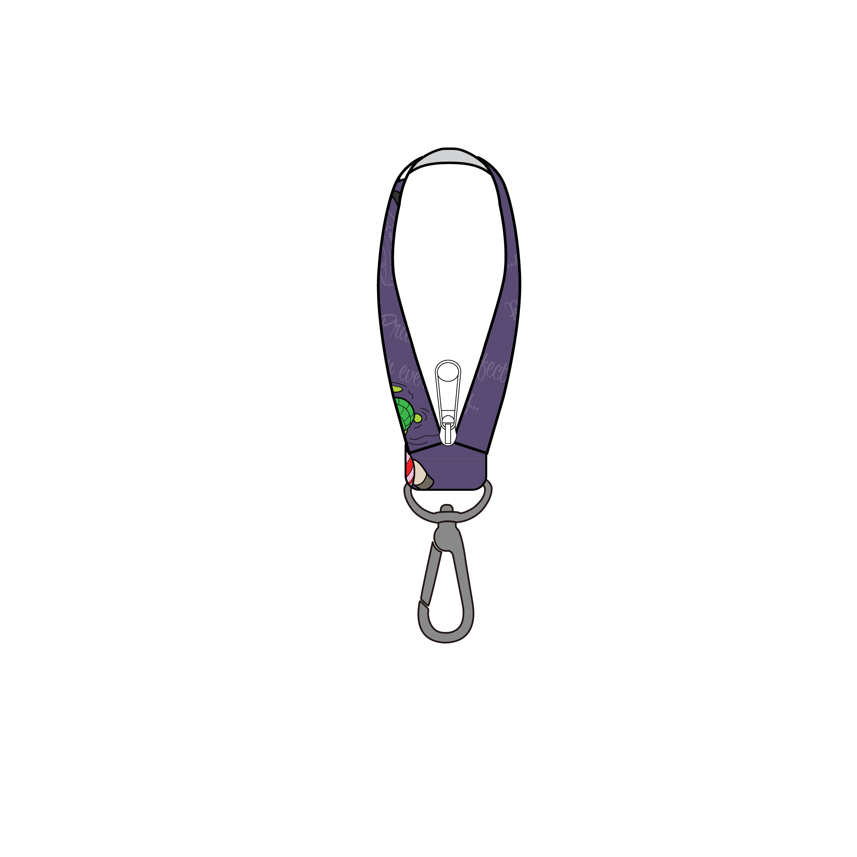 Clip & Carry – Zipper Key Fob for Hands-Free Carry – Erin.Lane Bags