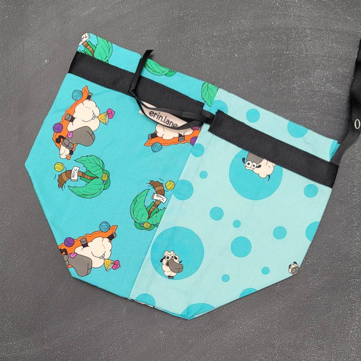 Twofer Project Bag - Never Untangle Yarn Again | Erin.Lane Bags
