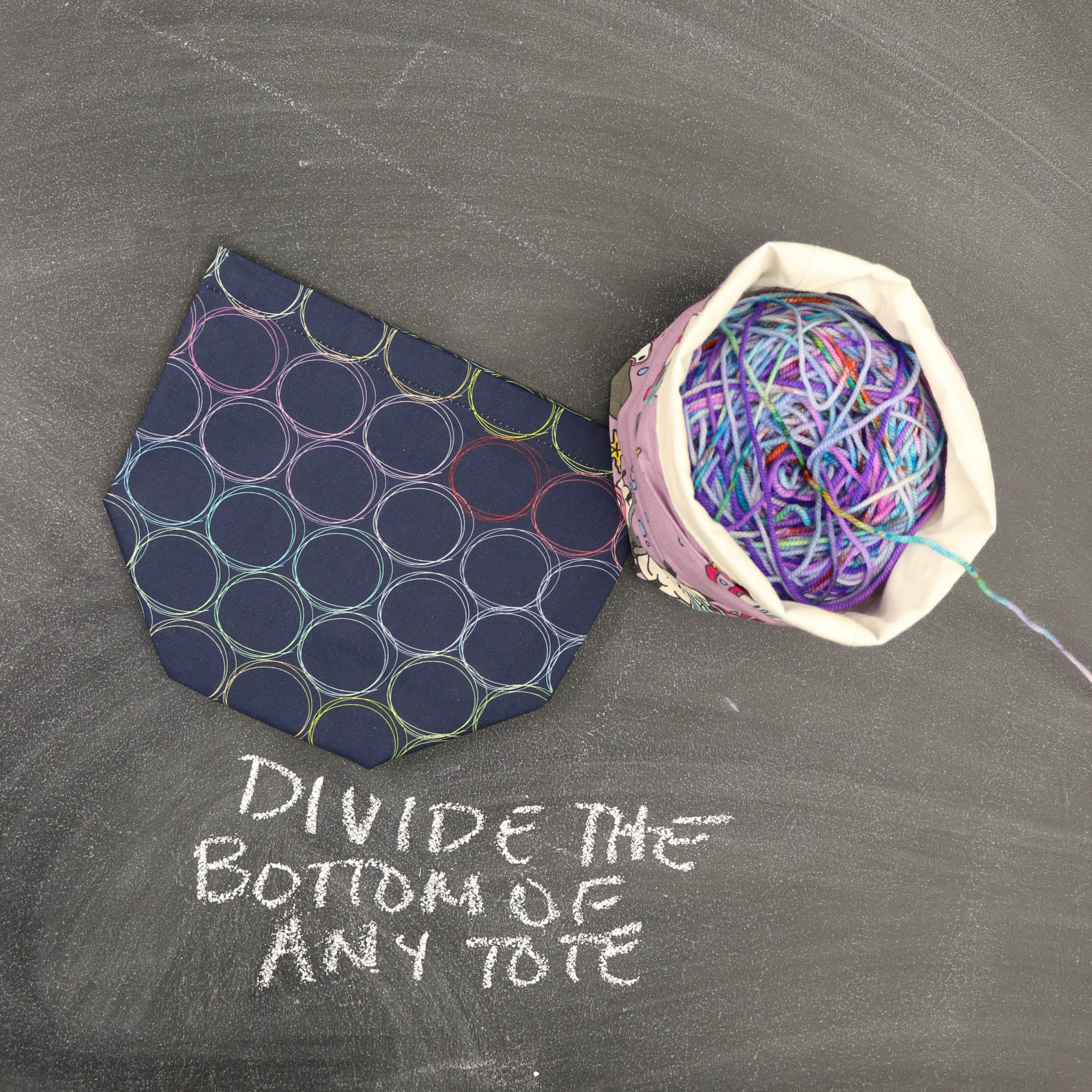 Project Pal Yarn Bowl | Knitting & Crochet Yarn Organizer for Totes ...