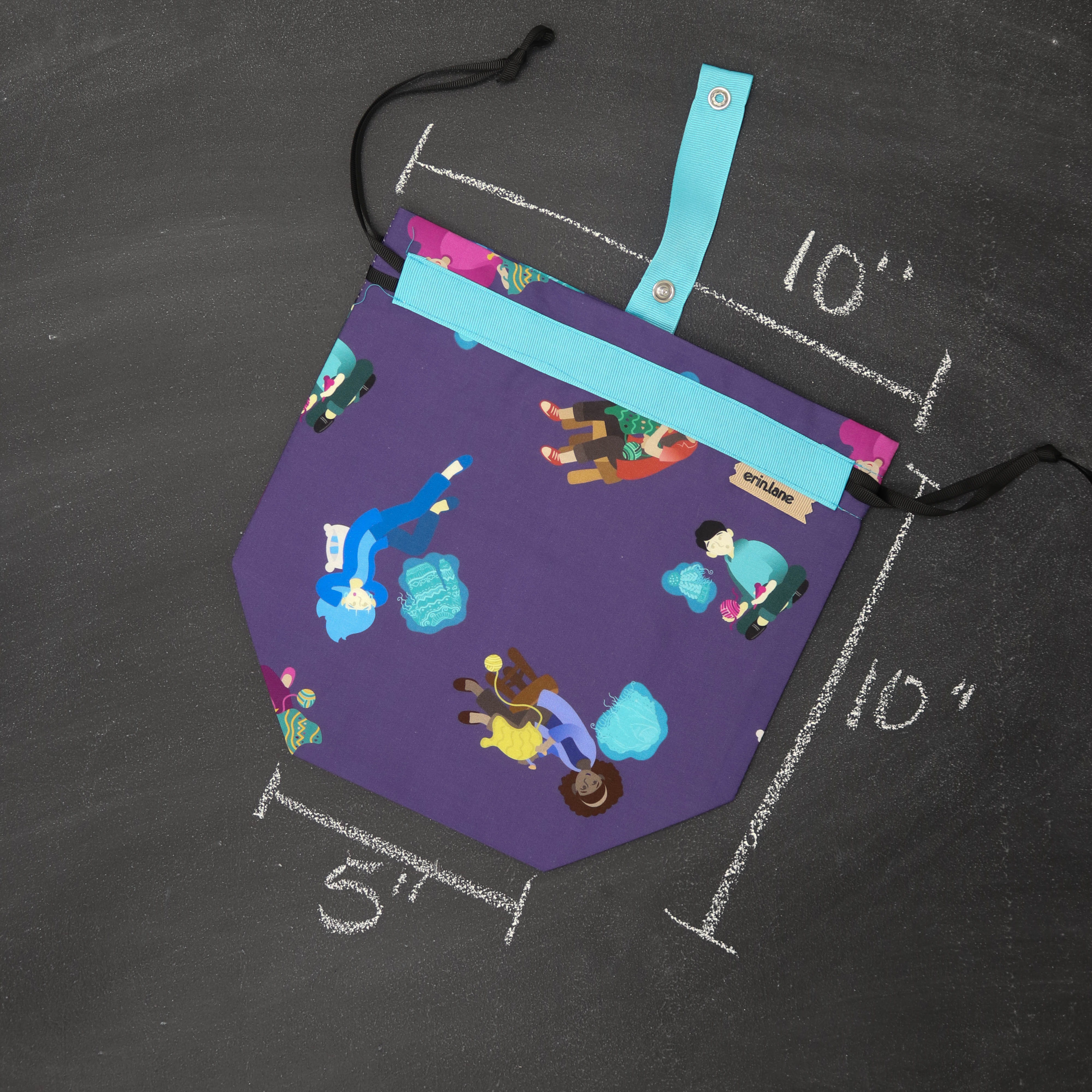 The Sock Project Bag - A Self-Locking Bag for Knitting and Crochet ...